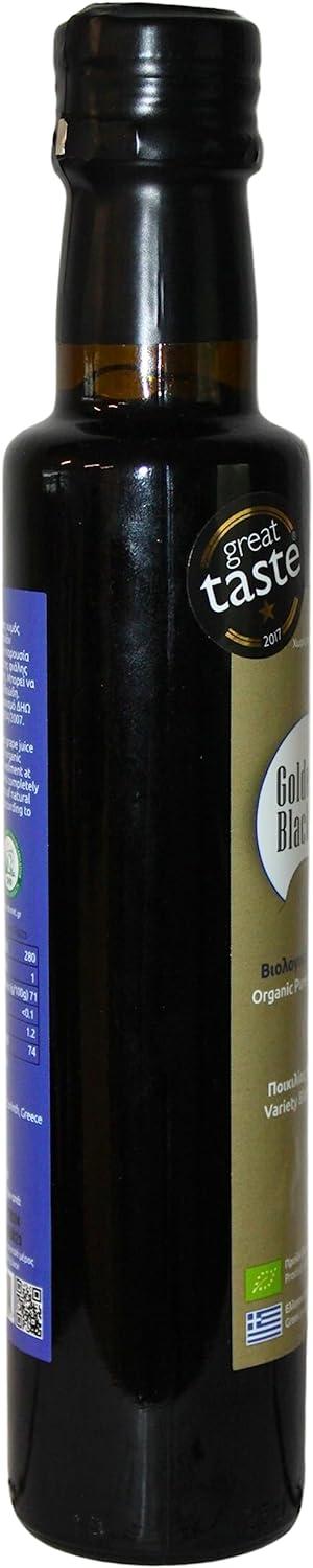 Golden Black Greek Organic Pure Grape Syrup 250ml Variety Black Muscat ...