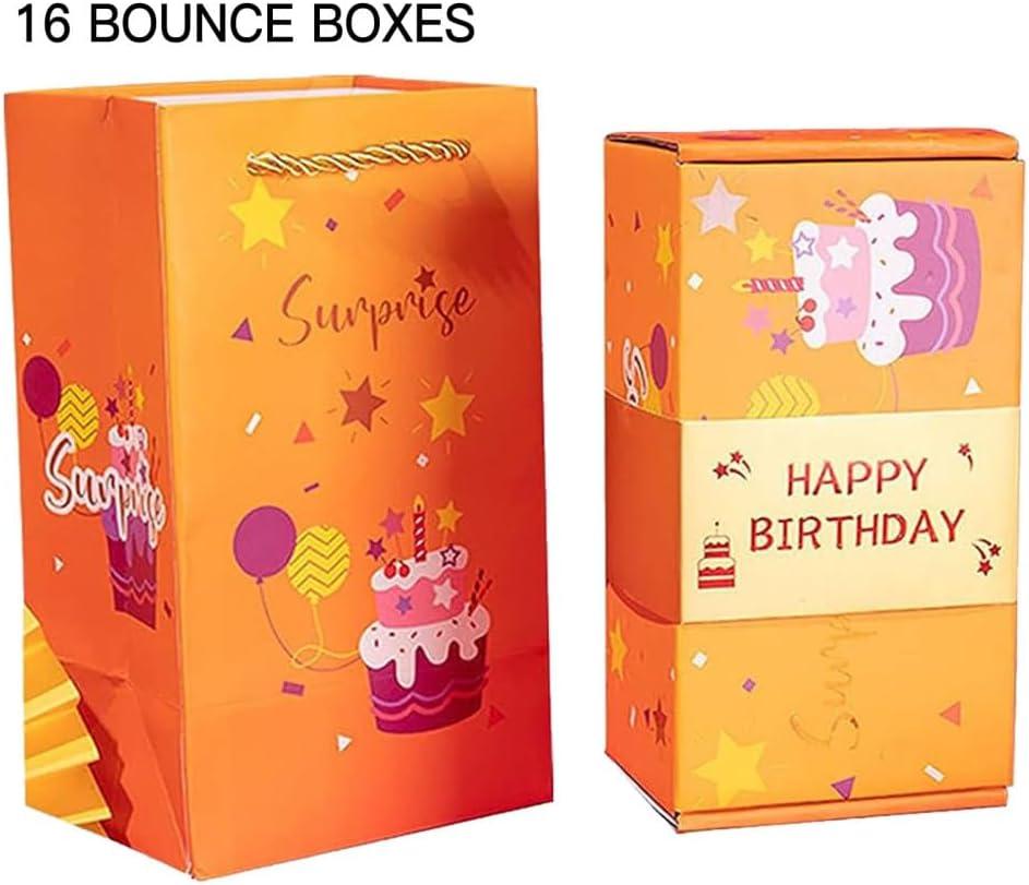 Generic Happy Birthday Surprising Boxes Bouncing Red Envelope Gift ...