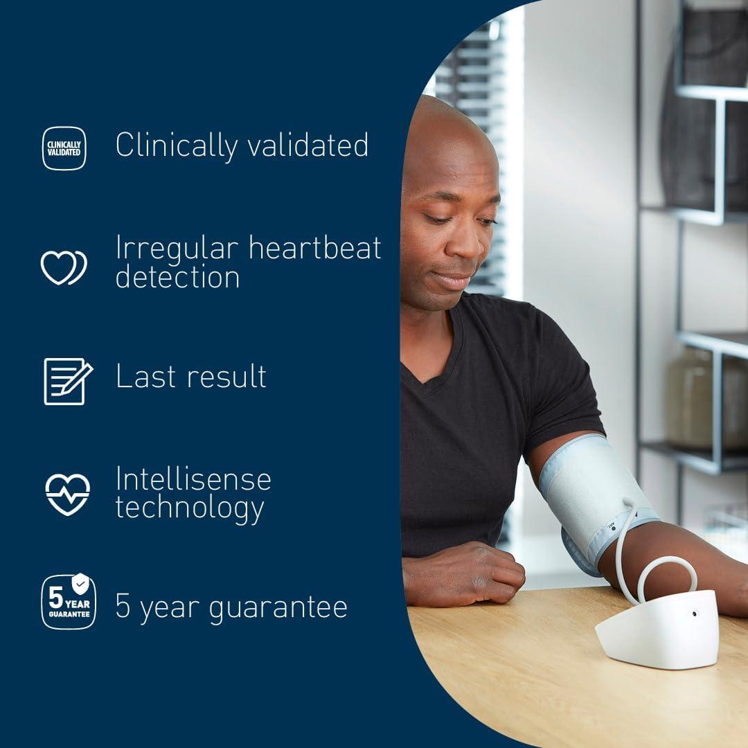 OMRON X2 Basic Upper Arm Blood Pressure Monitor | Clinically Validated ...