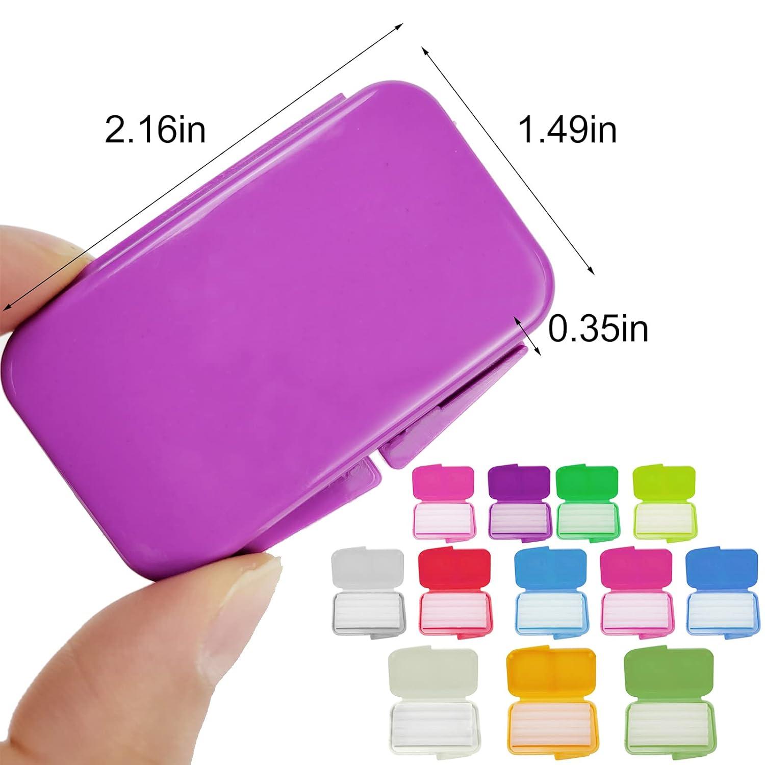 12 Pack Colorful Orthodontic Wax for Braces with Case - Food Grade ...