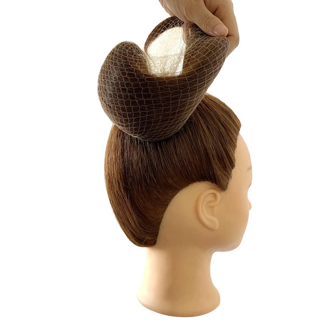 20 Pcs Blonde Invisible Bun Hair Nets for Women - Elastic Edge Mesh ...