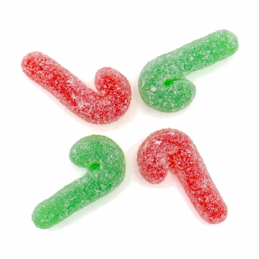 Sugared Candy Canes - 500g Gummy Sweets | Buy Now with Express ...