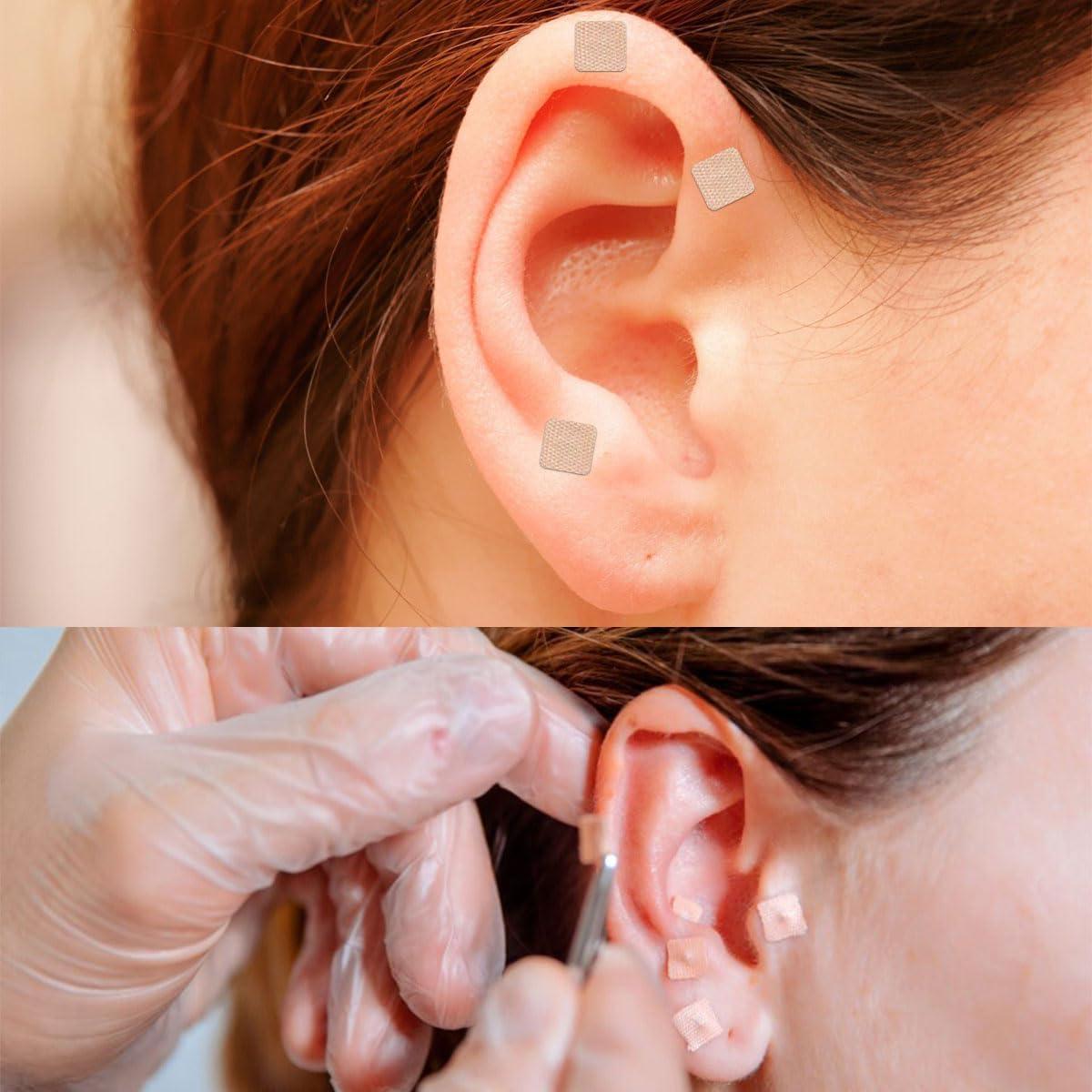 Acupuncture Ear Seeds - 600 Disposable Ear Seed Stickers for Ear ...