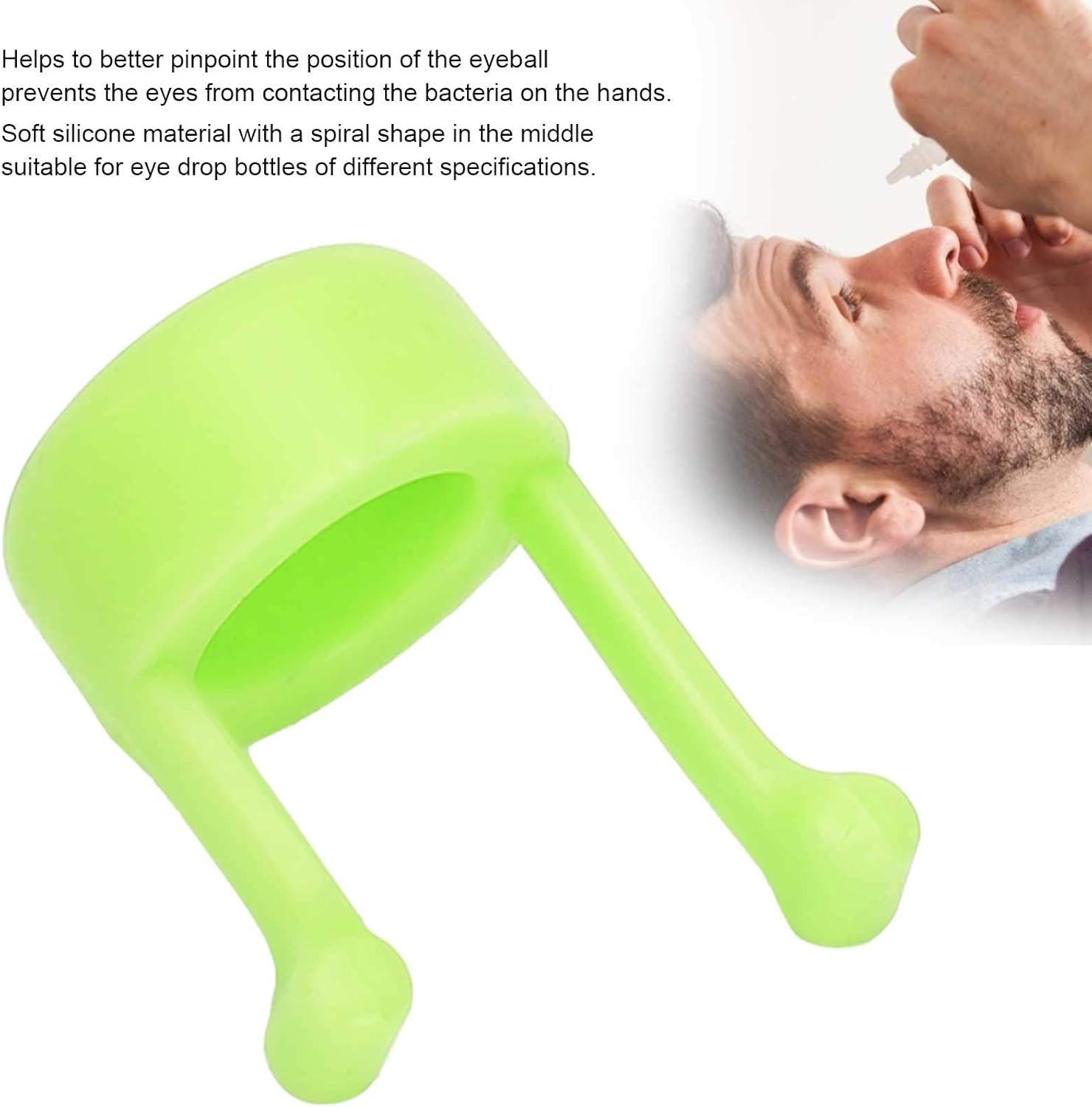 Portable Eye Drop Guide - 2 Piece Applicator & Holder for Easy Eye ...