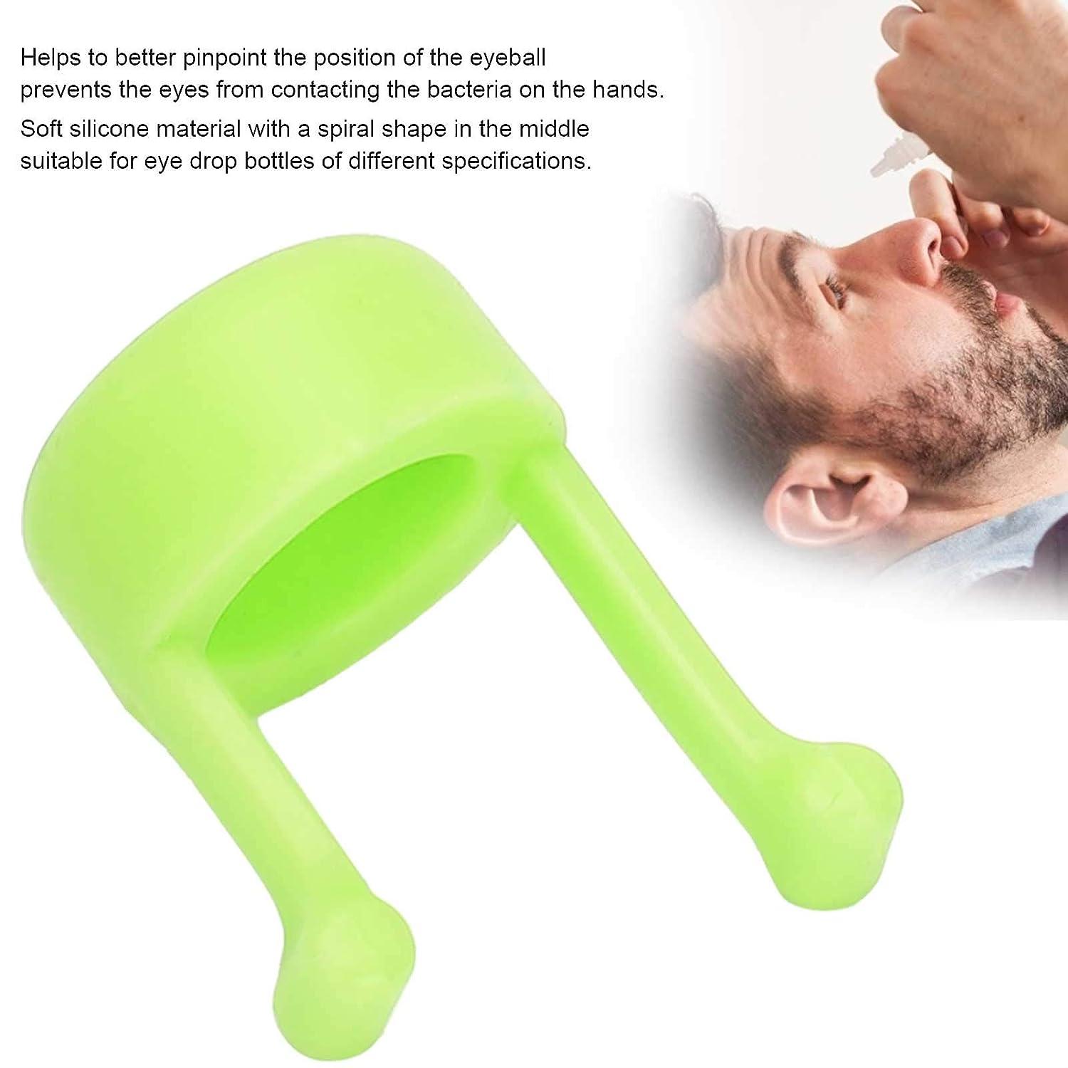 Eye Drop Guide Tool with Bottle Bracket - Prevent Hand Shaking ...