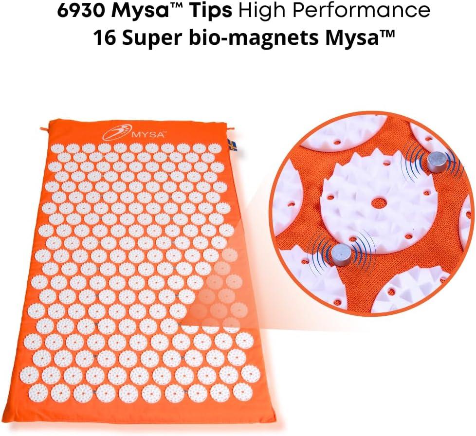 Magnetic Mysa Spike Mat - Acupressure & Magnetic Therapy for Lumbago ...
