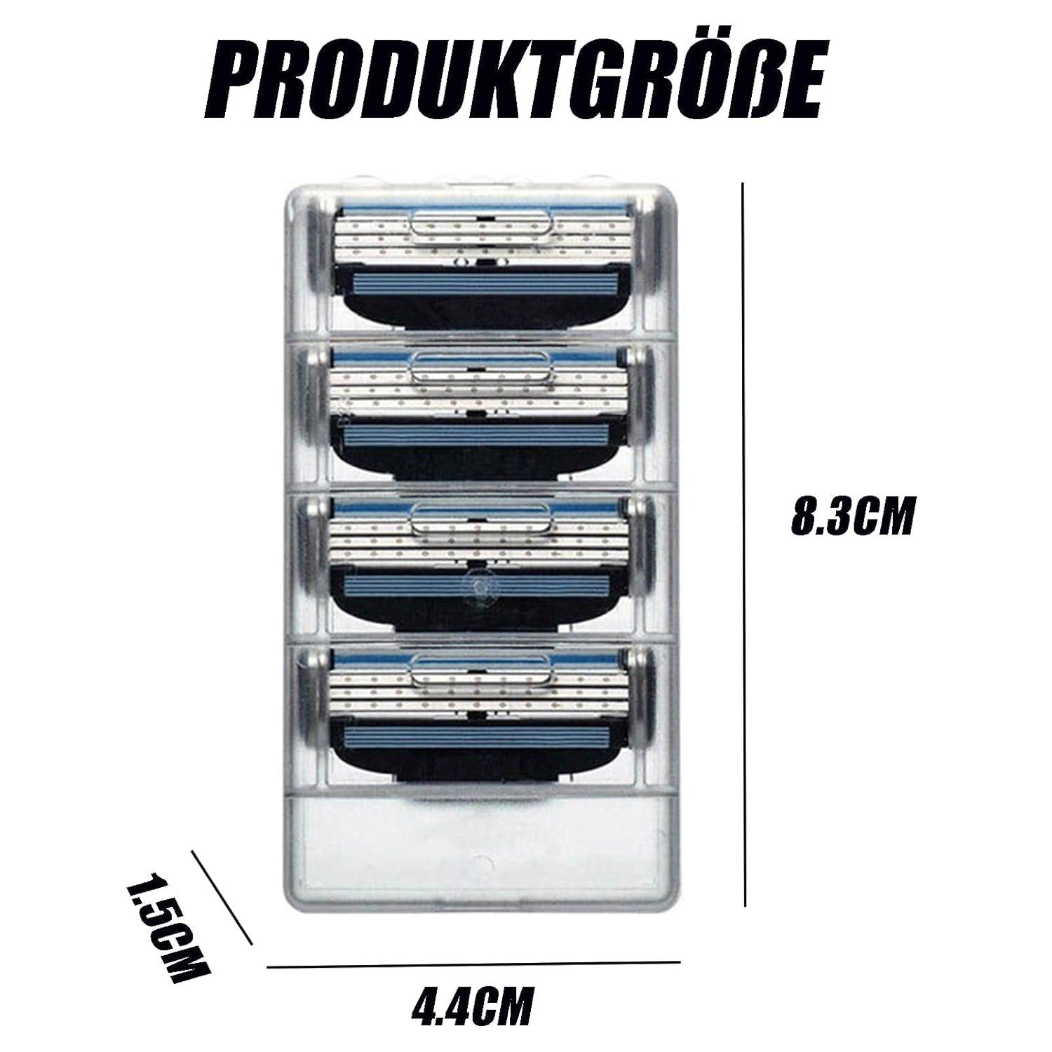 12-Pack Ring Razor Blades for Men | Manual Barber Blades | Make 3 Sharp ...