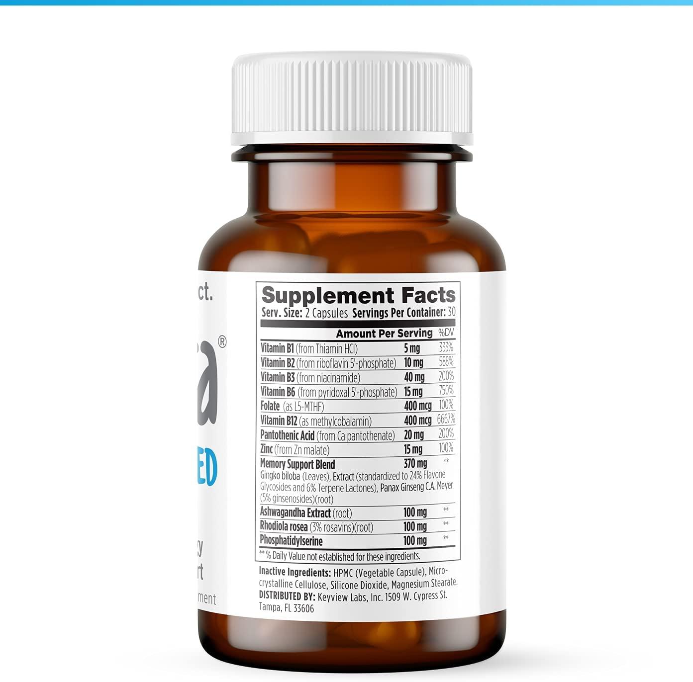 Procera Advanced Brain Supplement | Memory & Brain Booster with ...