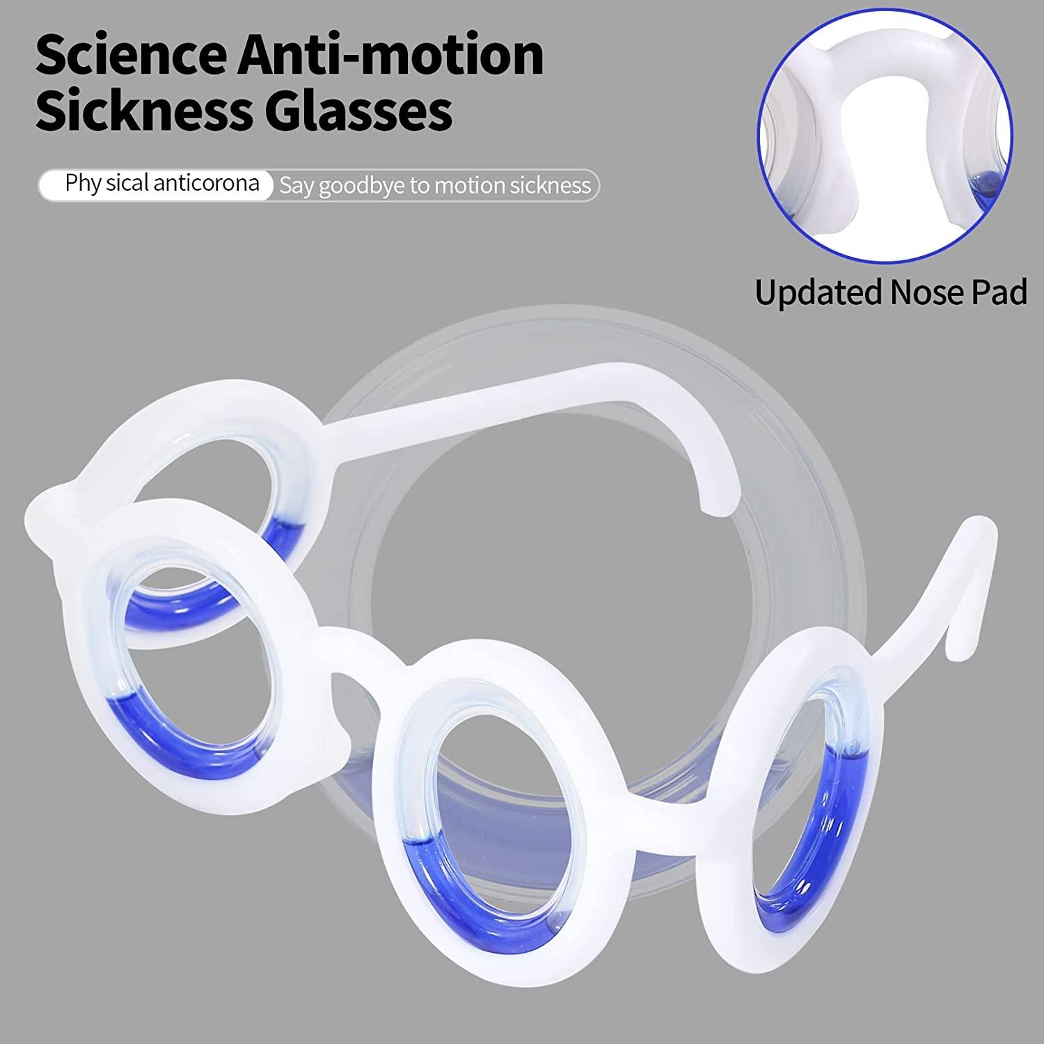 LYJEE Motion Sickness Glasses - Nausea Relief for Car & Vertigo ... LYJEE Motion Sickness Glasses - Nausea Relief for Car & Vertigo ...