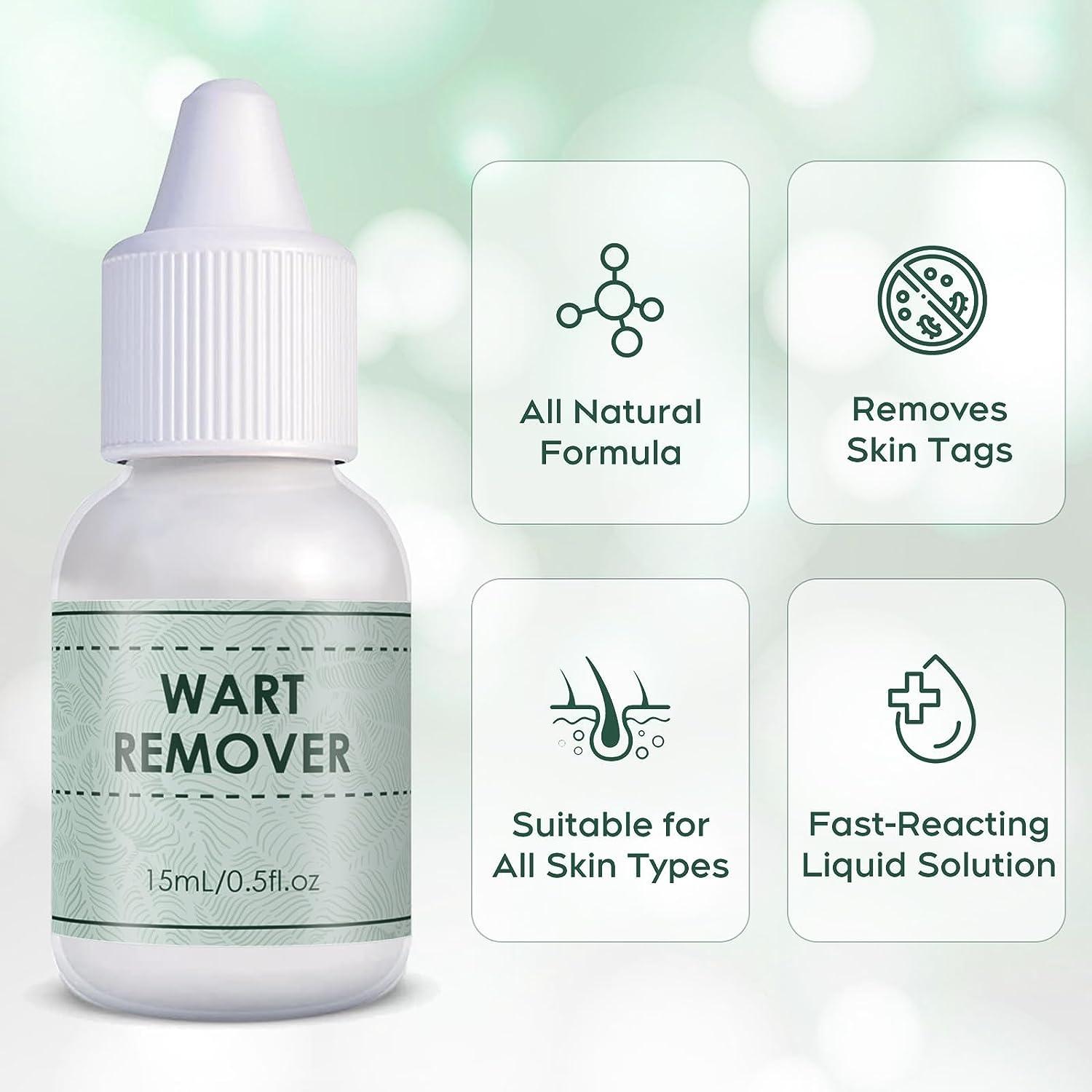 FEDOLOY Wart Remover - Fast Acting, Safe & Effective for Common Warts ...