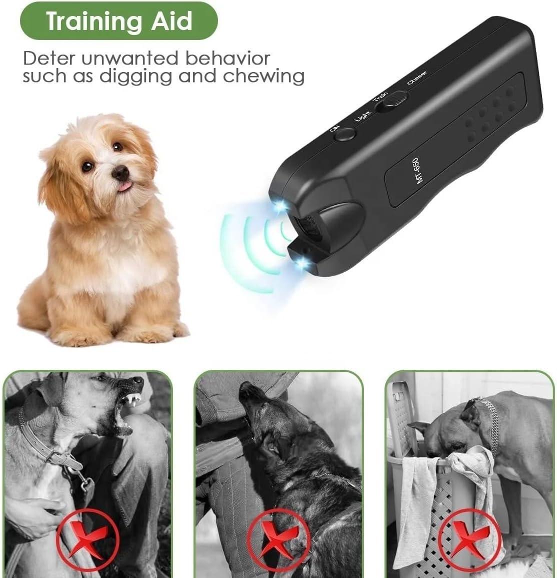 Anti Barking Device Ultrasonic Dog Deterrent Control Sonic Bark ...