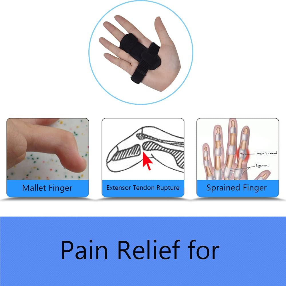 Trigger Finger Splints - Designed for Middle, Ring, Index, Thumb, Pinky ...