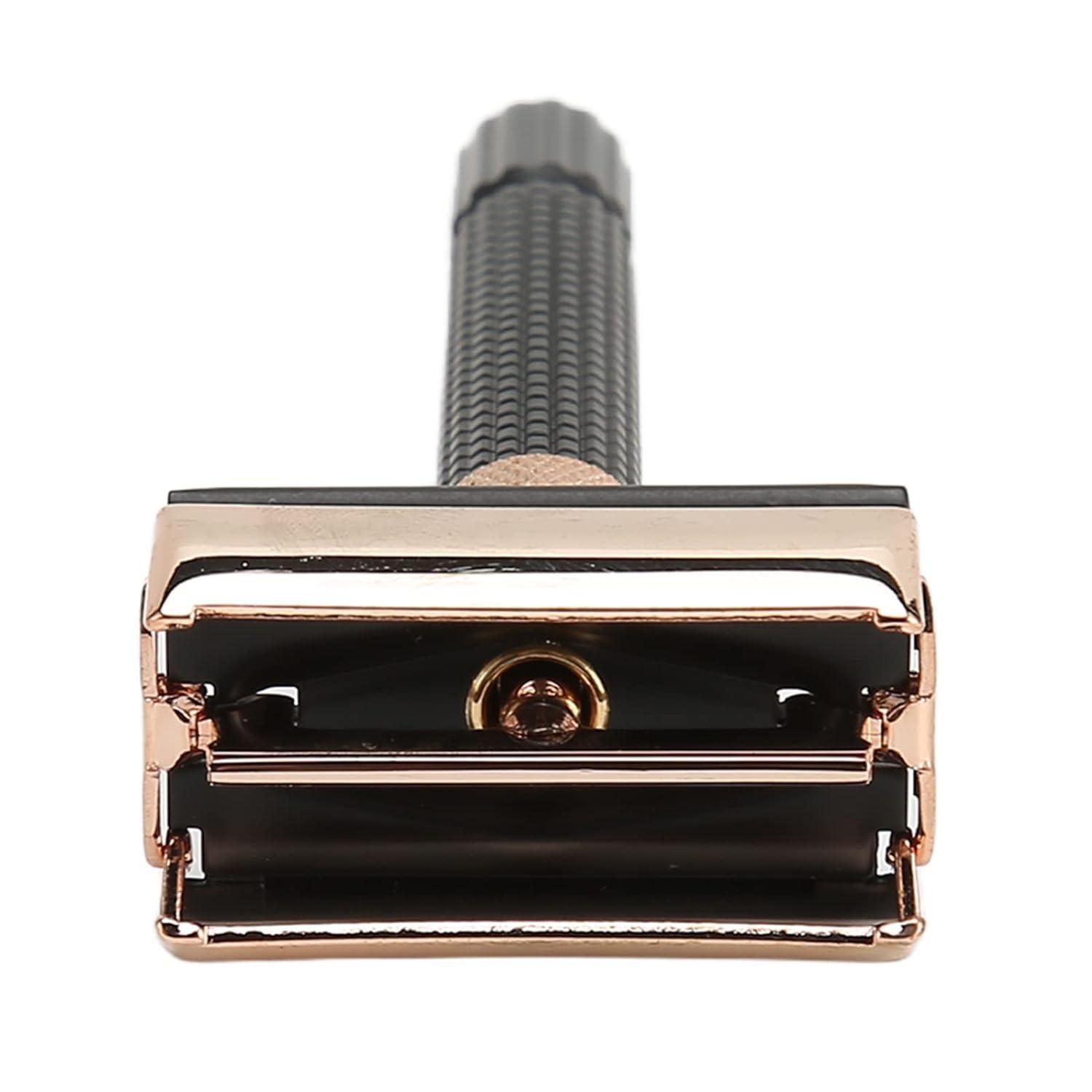 Classic Double Edge Safety Razor Handle - Old Fashioned Metal Razor for ...