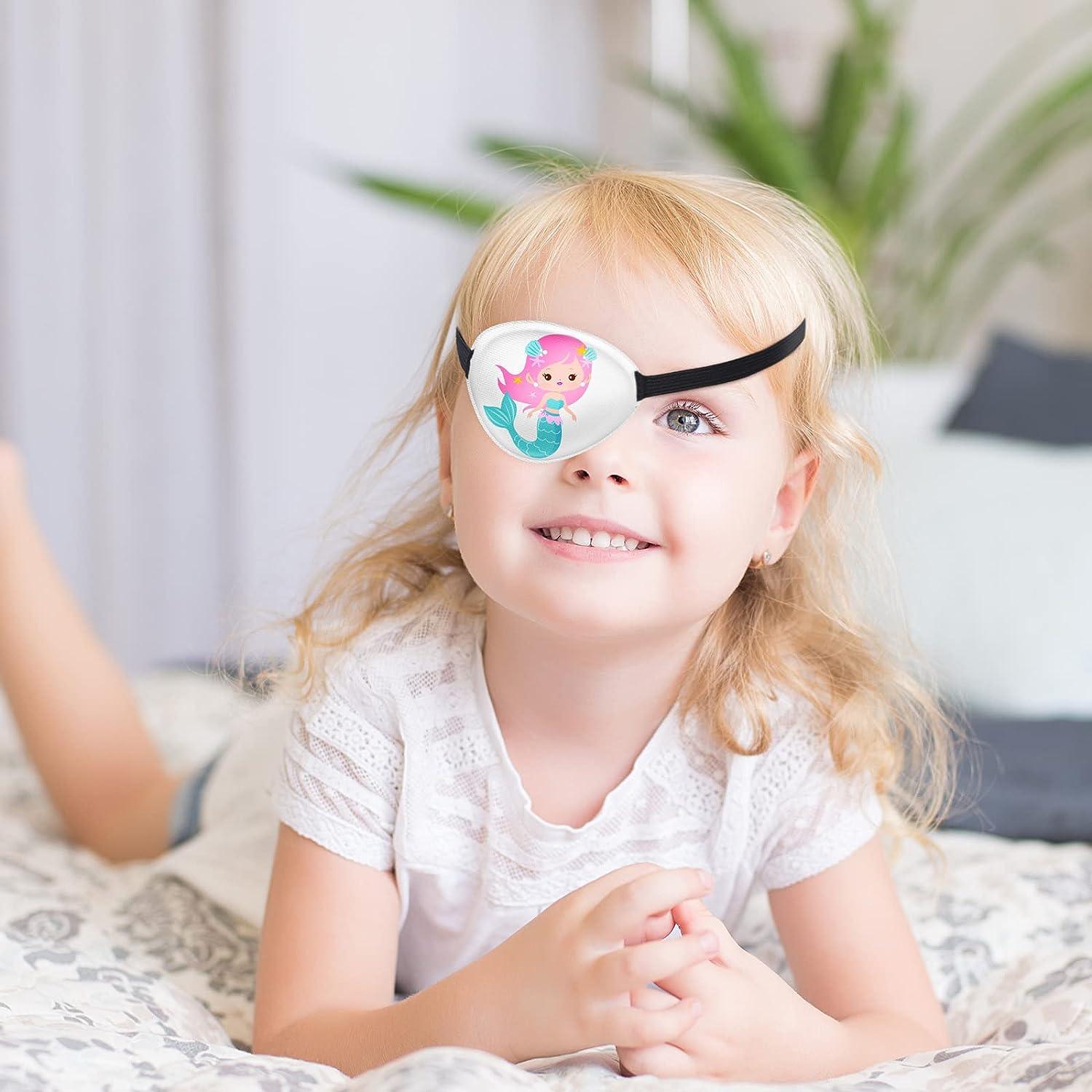 8 Pcs Adjustable Kids Eye Patches for Lazy Eye - Reusable Cute Boys ...