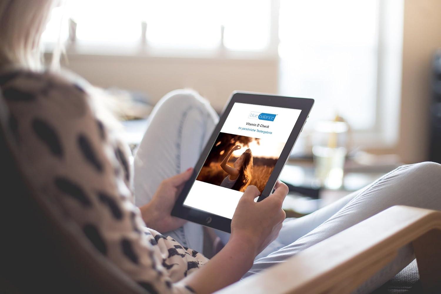 Blue Balance Check Up Test | Home Health Test Kit | Rapid Sampling ...