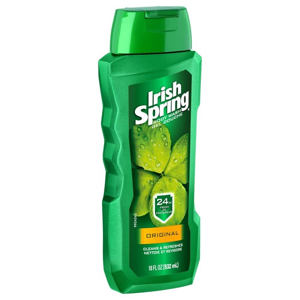Irish Spring Body Wash for Men Original 18 fl oz (Pack of 6) | Fresh ...