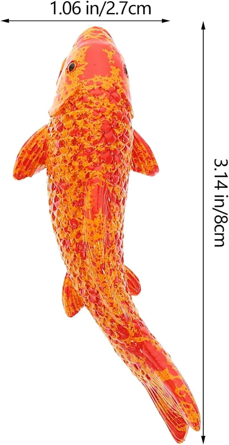 Artificial Floating Fish Decoration - 5pcs Aquarium Model for Terrarium ...