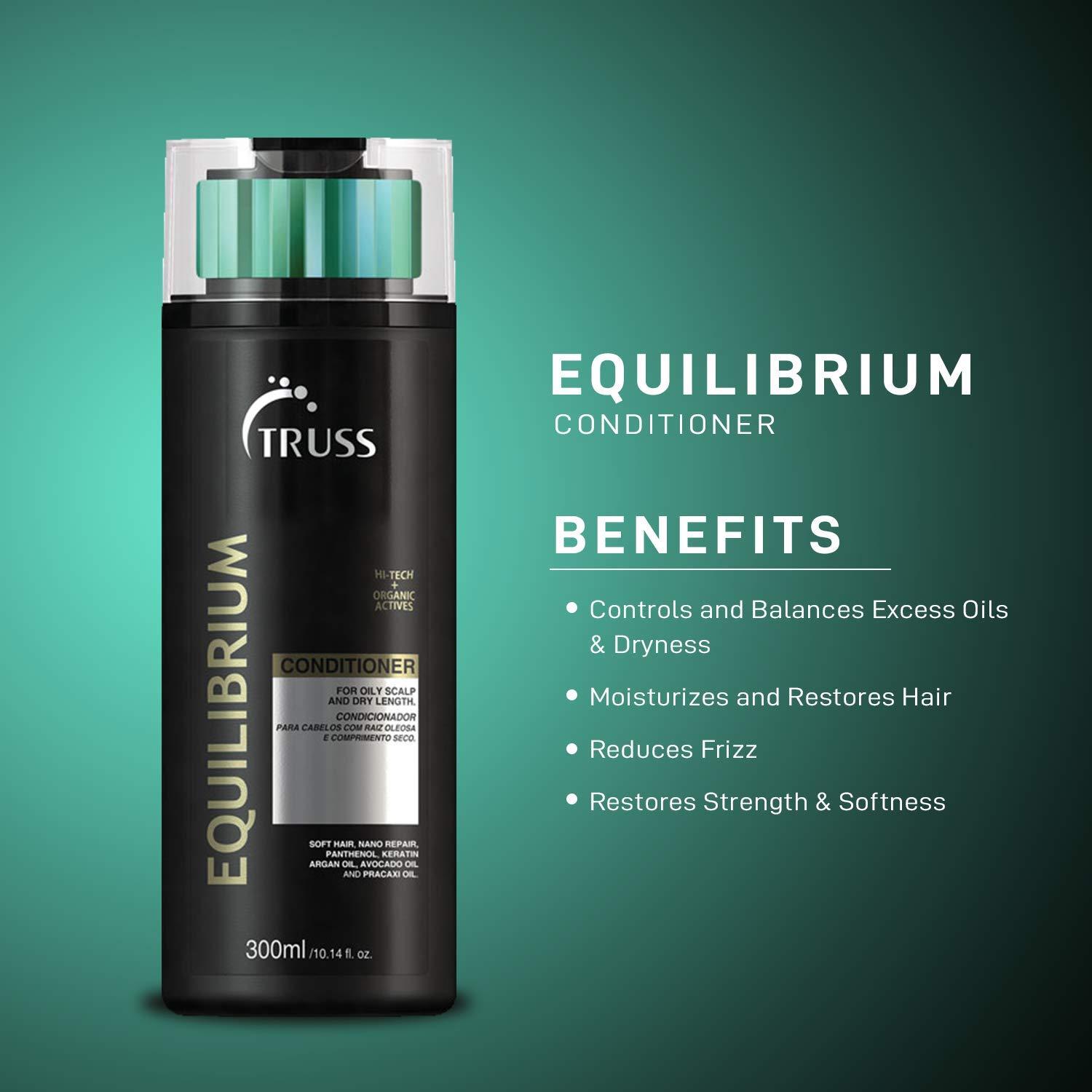 TRUSS Equilibrium Conditioner - Balances Oily Scalp, Nourishes Dry Ends | Buy Now with Express ...