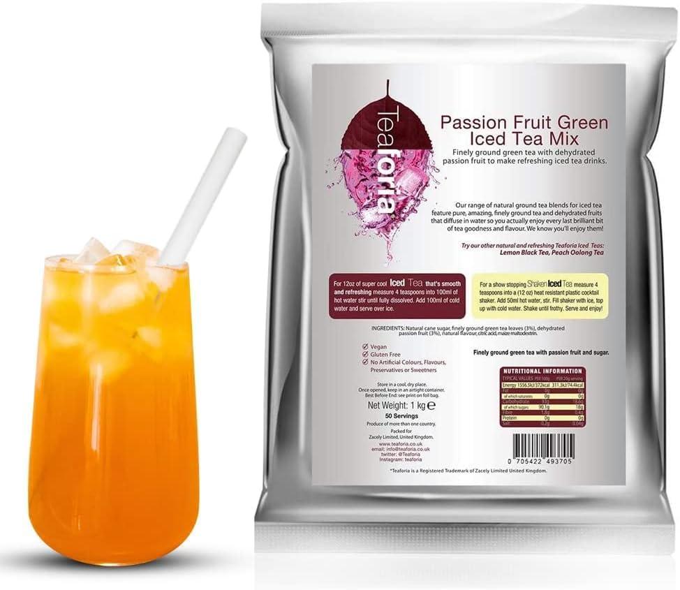 Ultimate Bubble Iced Tea Kit Passion Fruit - Featuring Mango and ...