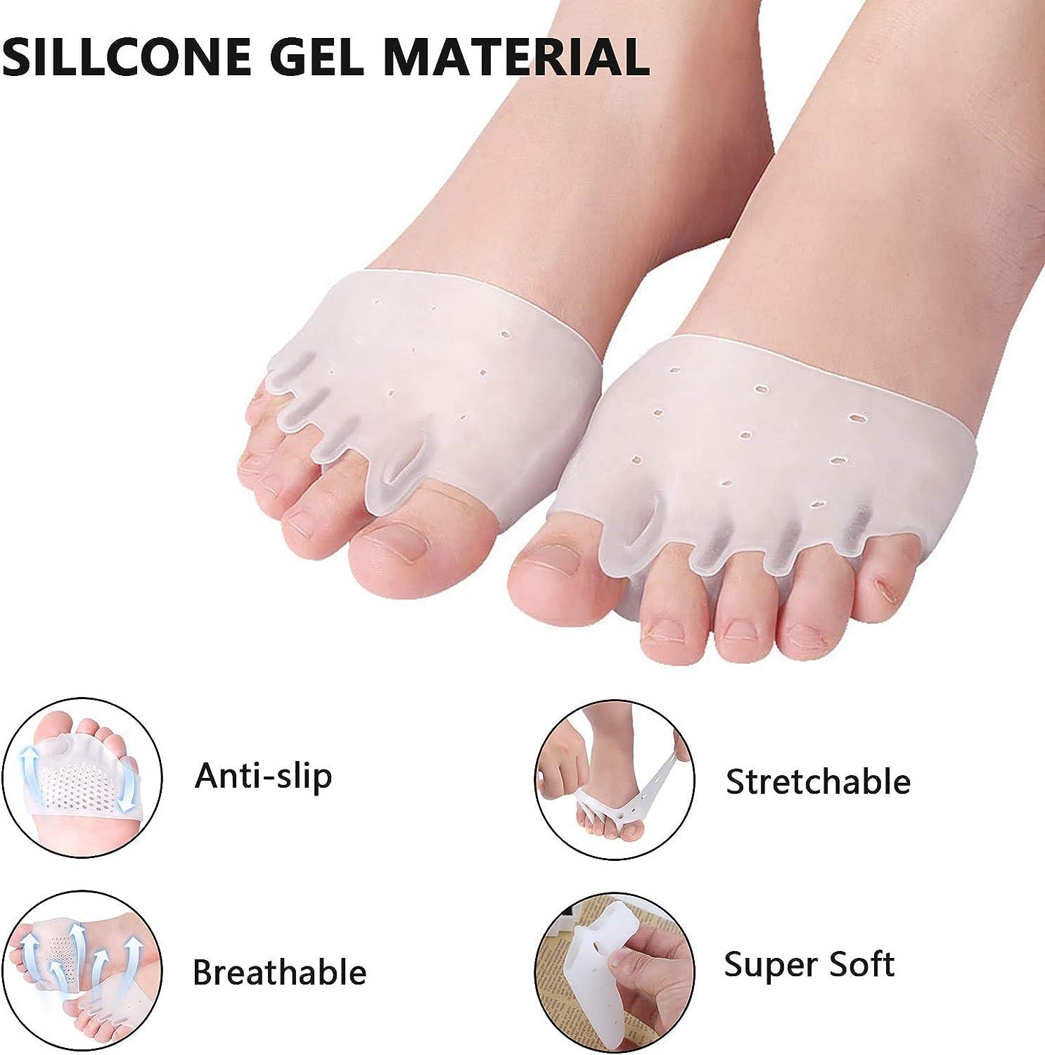 5-Hole Gel Toe Separator & 3-Hole Metatarsal Pillow - Blisters ...