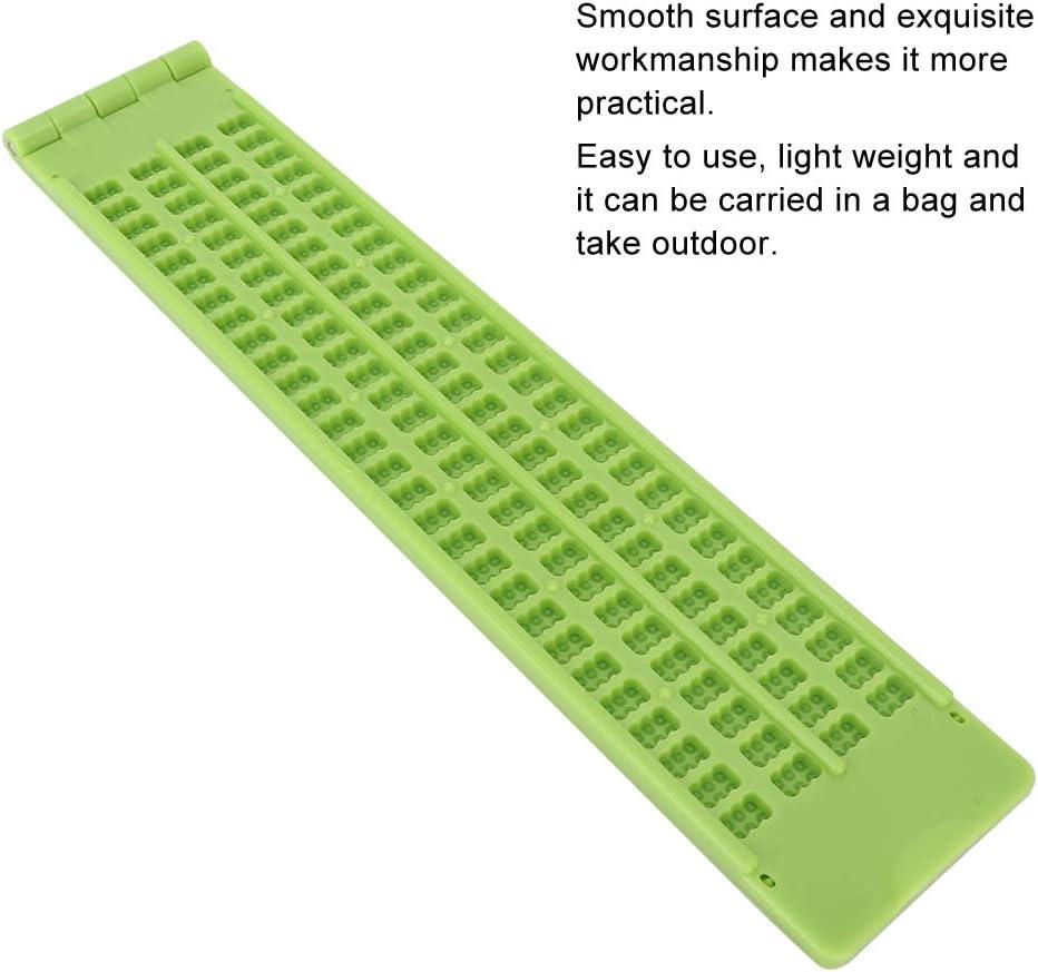 Portable Plastic Braille Writing Slate & Stylus - 28 Cells for ...
