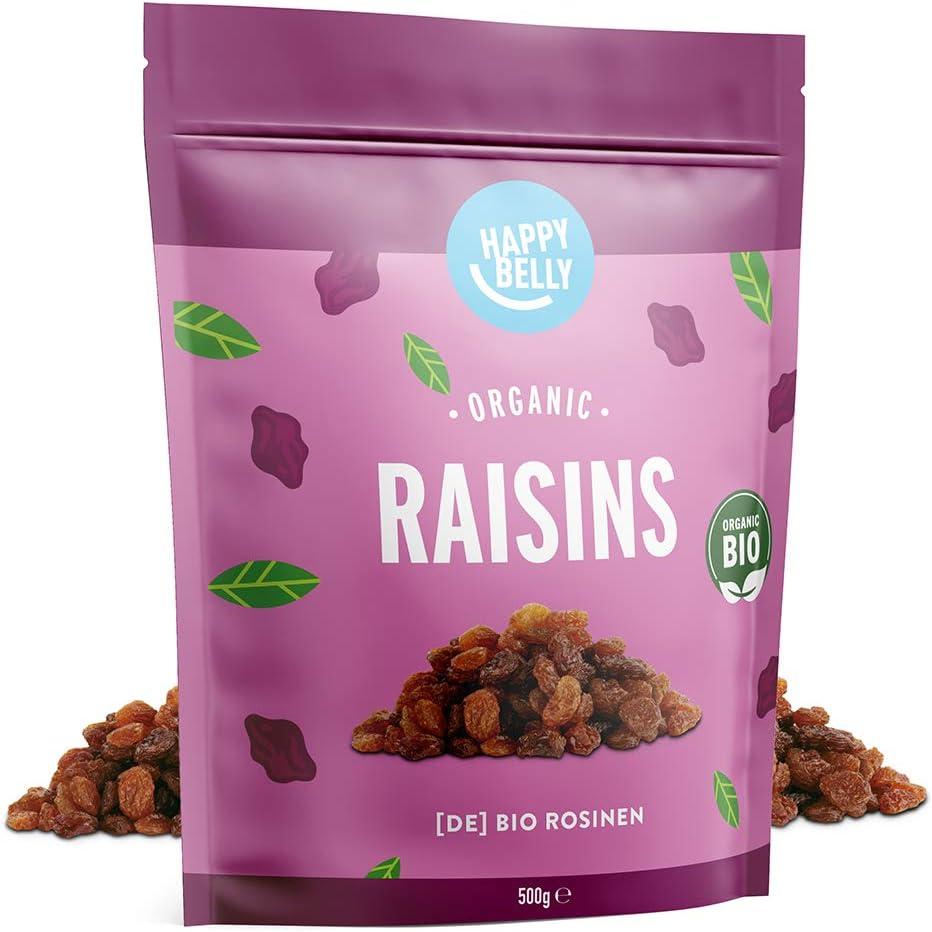 Amazon Brand - Happy Belly Organic Raisins 500g 500 g (Pack of 1) | Buy ...
