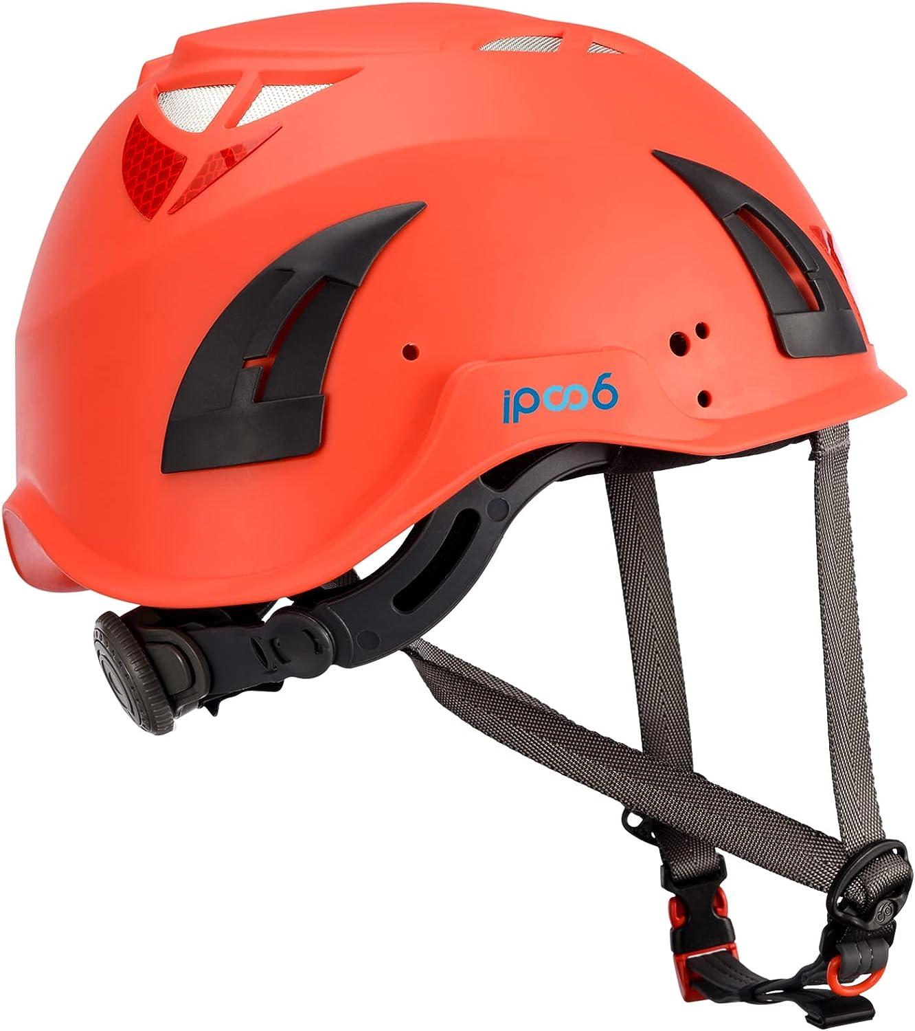 Adult Safety Helmet for Hiking, Climbing, Caving, Arborist Work - Large ...