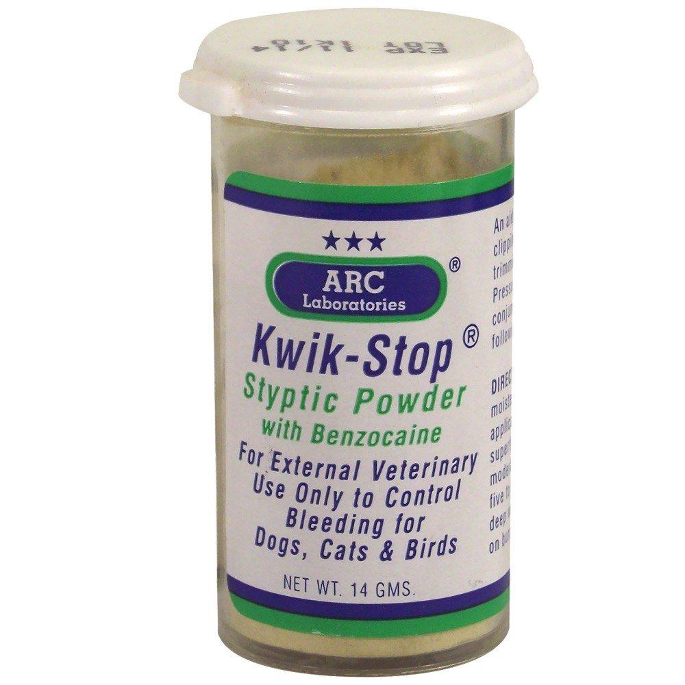 ARC KwikStop Styptic Powder 14gm - Fast-Acting Pet First Aid Solution ...