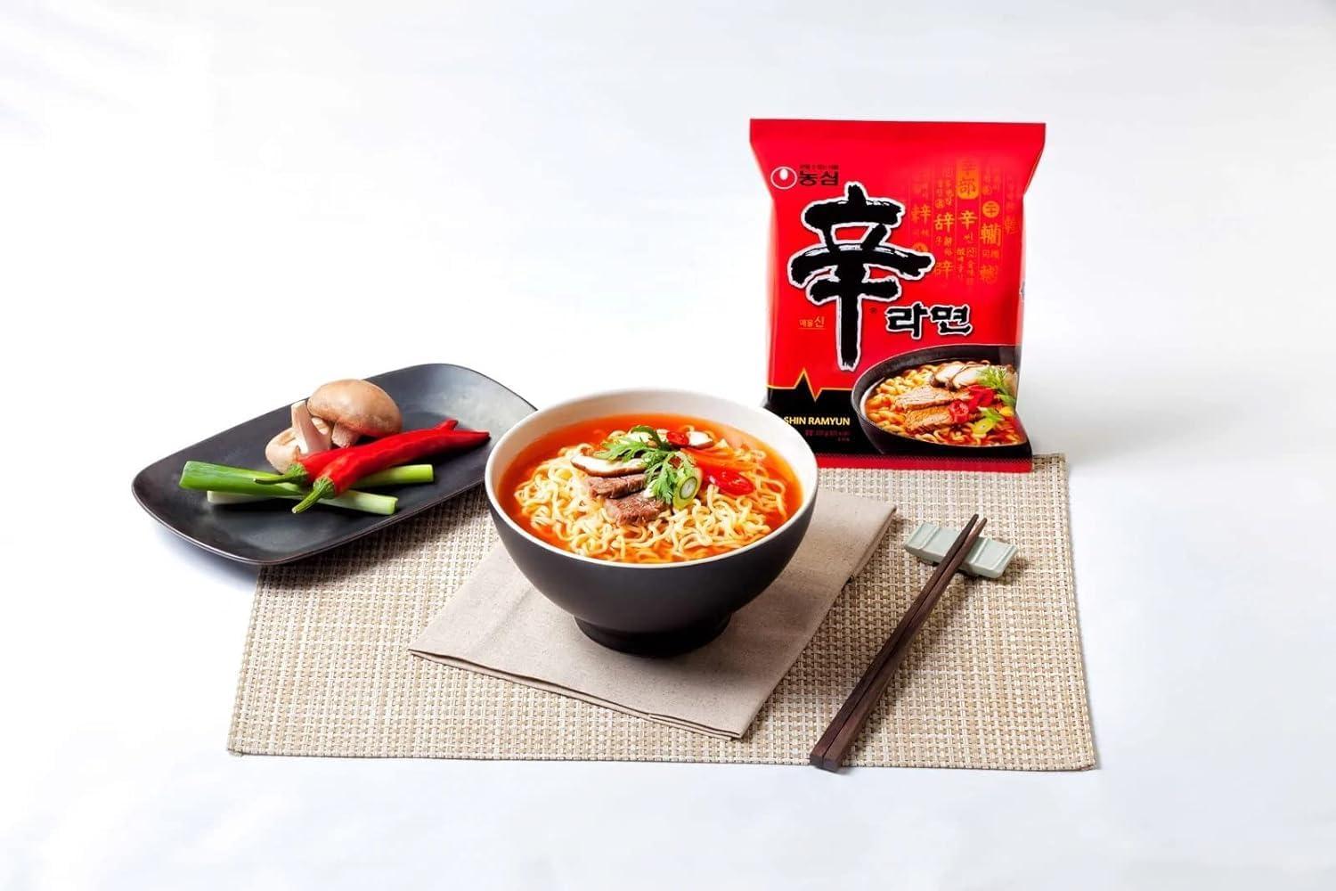 Customised CNMART Korean Ramen Box Personalised from Nongshim Shin ...
