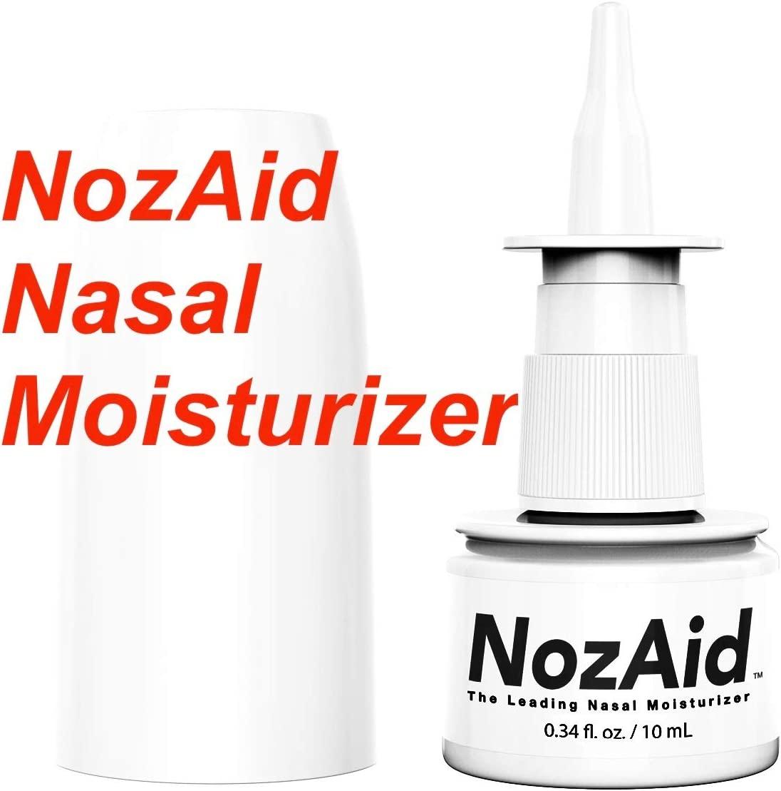 NozAid Nasal Moisturizer Spray | .34 oz | Sesame Oil | Dry, Crusty ...