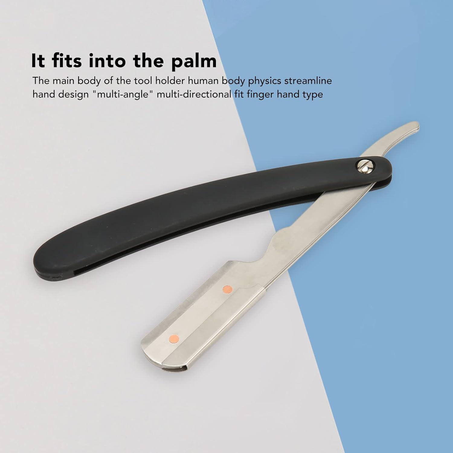 Professional Foldable Stainless Steel Beard Blade Holder | Durable ...