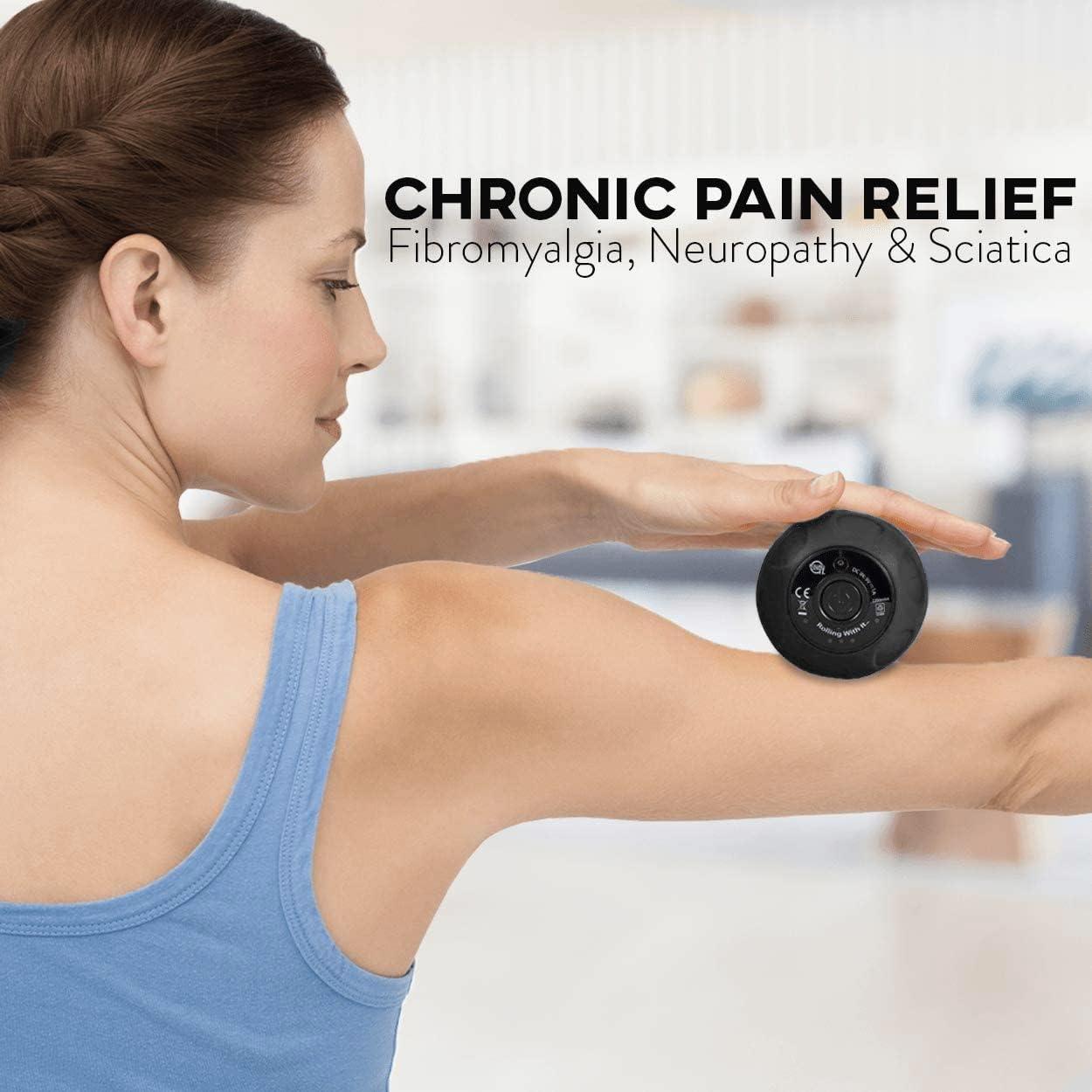 Professional Vibrating Peanut Massage Ball - Deep Tissue Trigger Point ...
