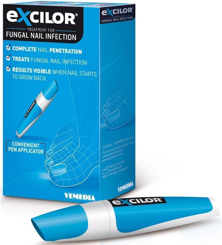 Excilor Nail Fungus Treatment Pen - Anti-Fungal Repair for Beautiful ...
