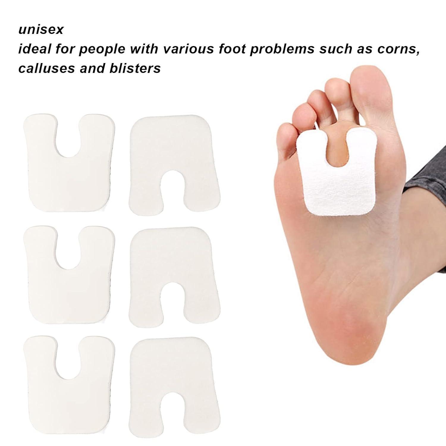 Self-Adhesive Callus Pads for Corns & Blisters | Sweat-Absorbing U ...