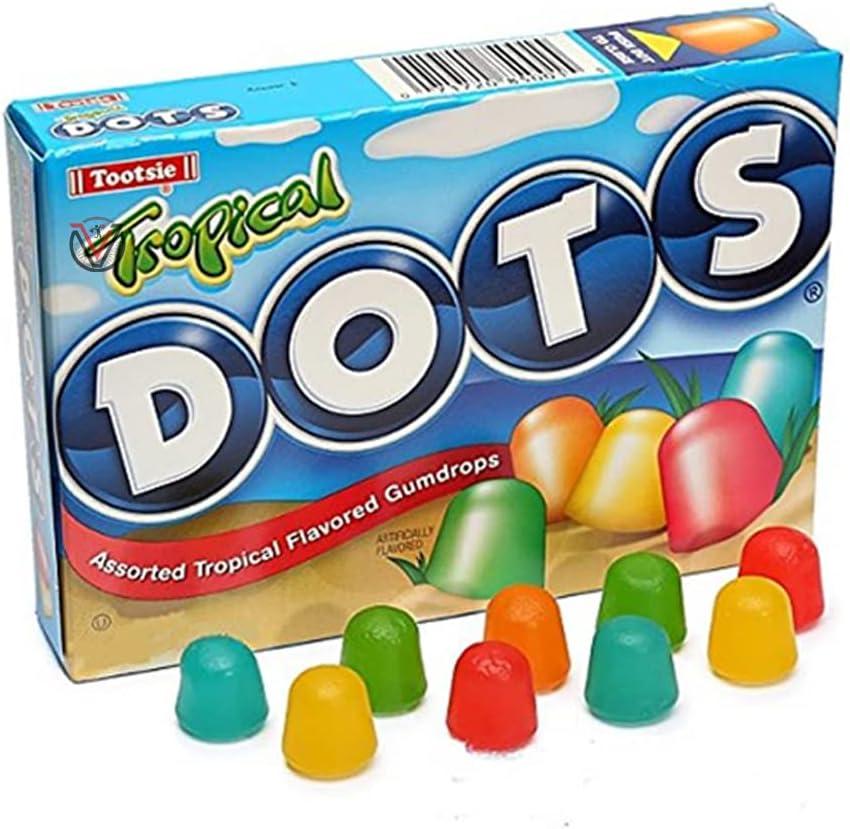 Tootsie Original Tropical Dots 184g | Pick Any Type & Number of Boxes ...