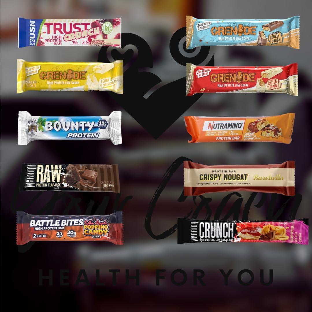 Protein bar snack box whey protein Isolate protein healthy snacks low ...