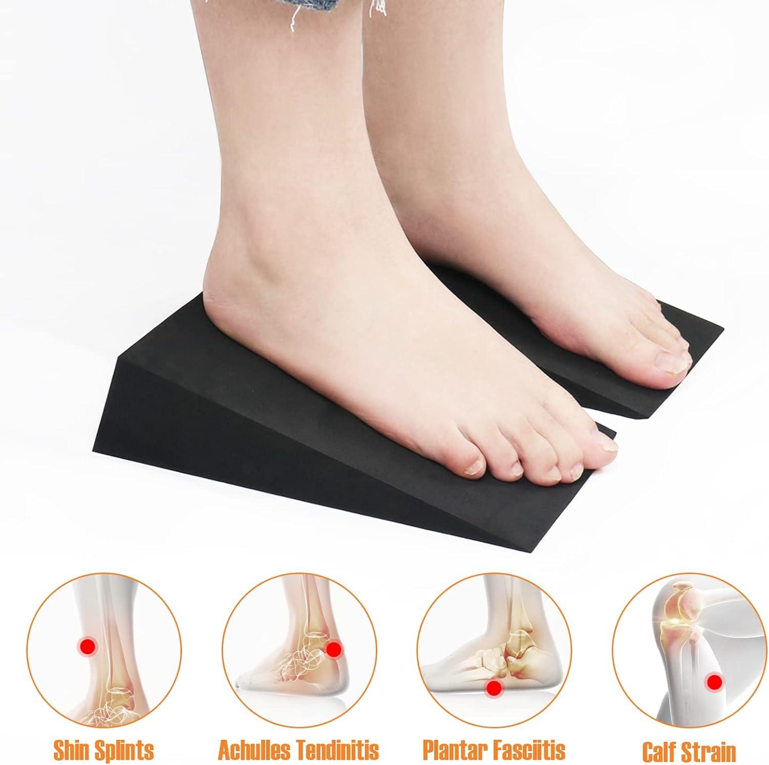 Annisport Yoga Foam Wedges 2 Pack - Calf Stretching Squat Blocks for ...