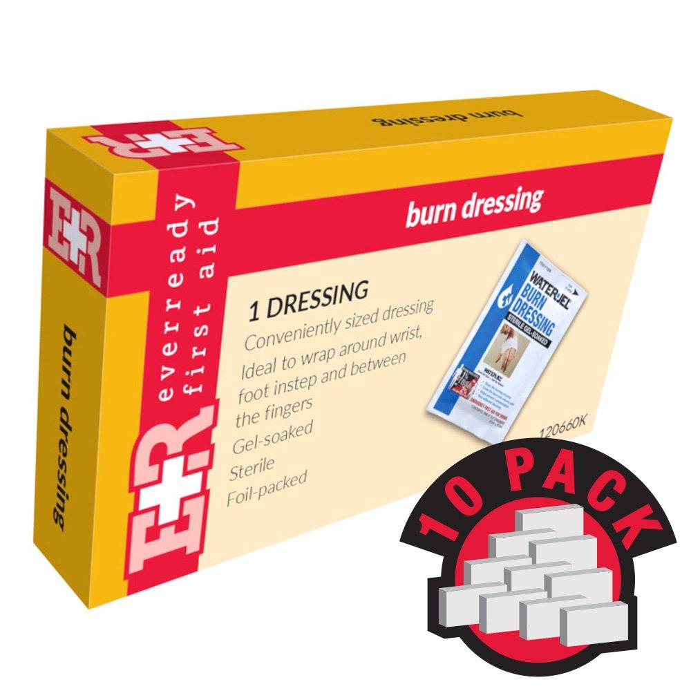 Ever Ready First Aid Burn Dressing Kit - 2x6 Inches 10 Count for ...