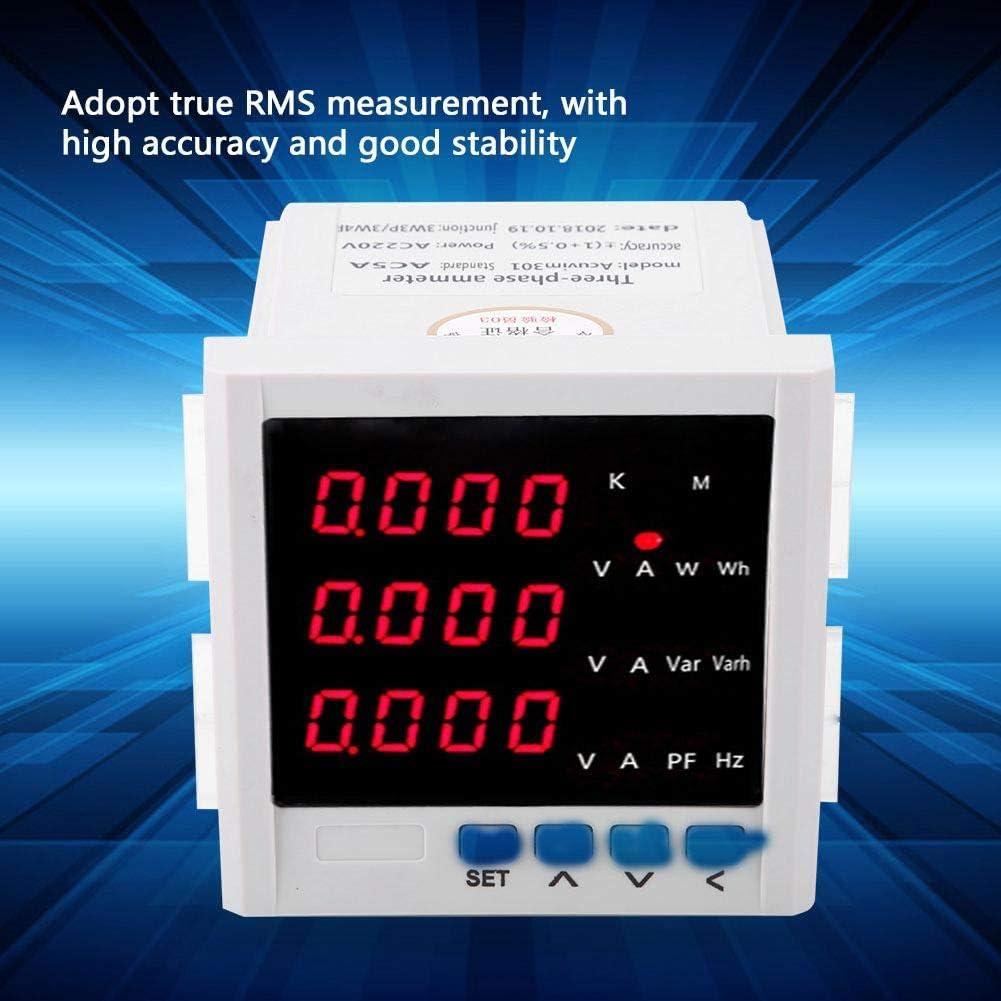 Three-Phase Display Multifunction Digital LED Programmable Three Phase ...