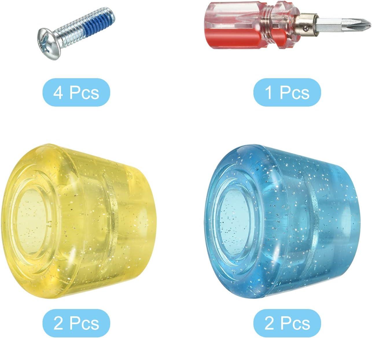 Patikil Roller Skate Toe Stops with Screwdriver | Rubber Brake Stoppers ...