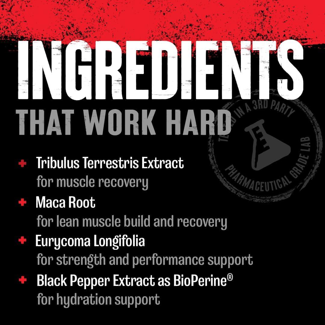Animal Stak Complete Natural Hormone Booster Supplement with Tribulus ...