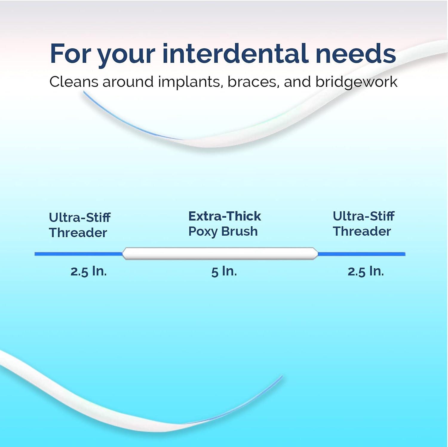 ProxySoft Bridge and Implant Cleaner - 20 Pieces (600 Strands ...