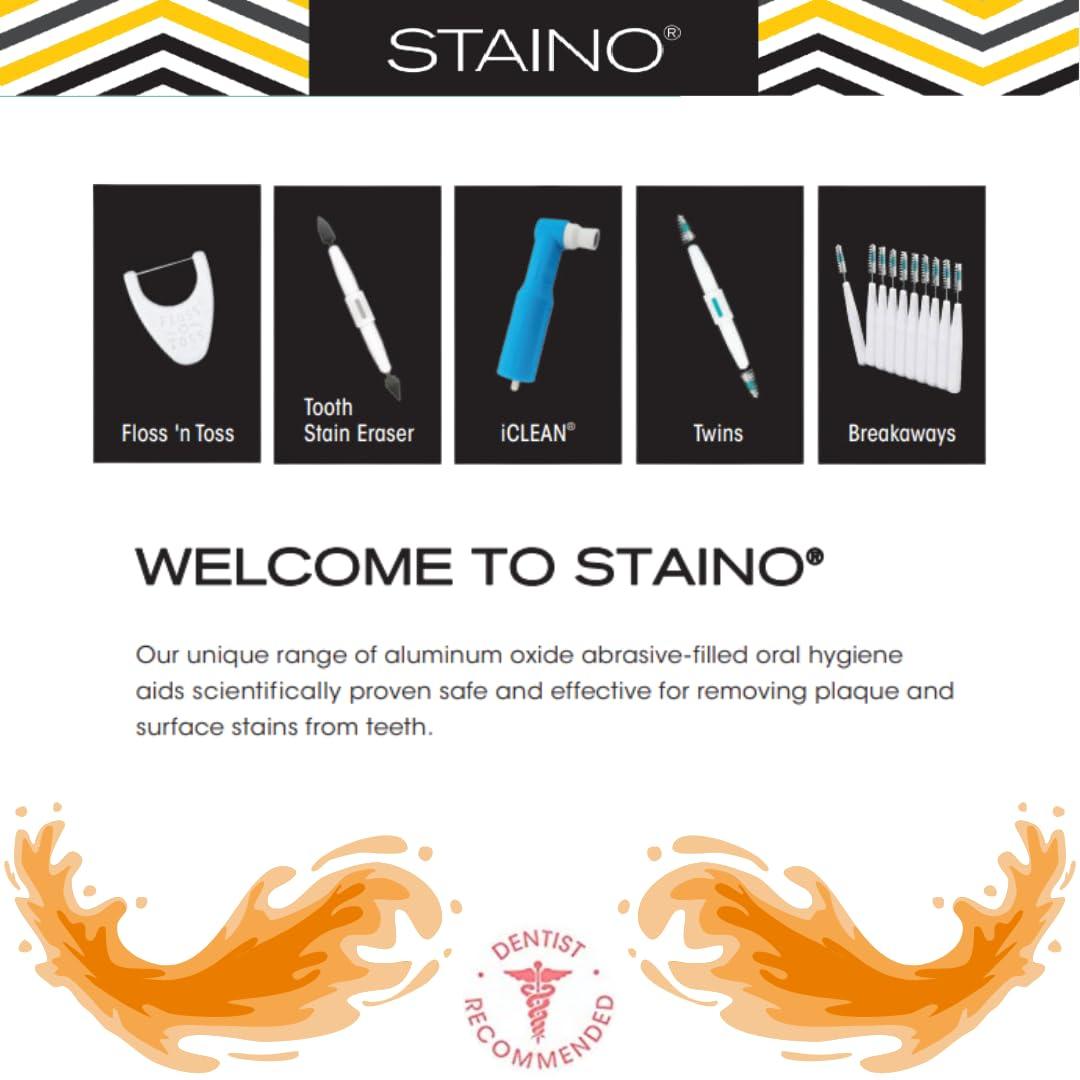 Staino Interdental Brush Refills - Microfine Minis Small Cylindrical 72 ...