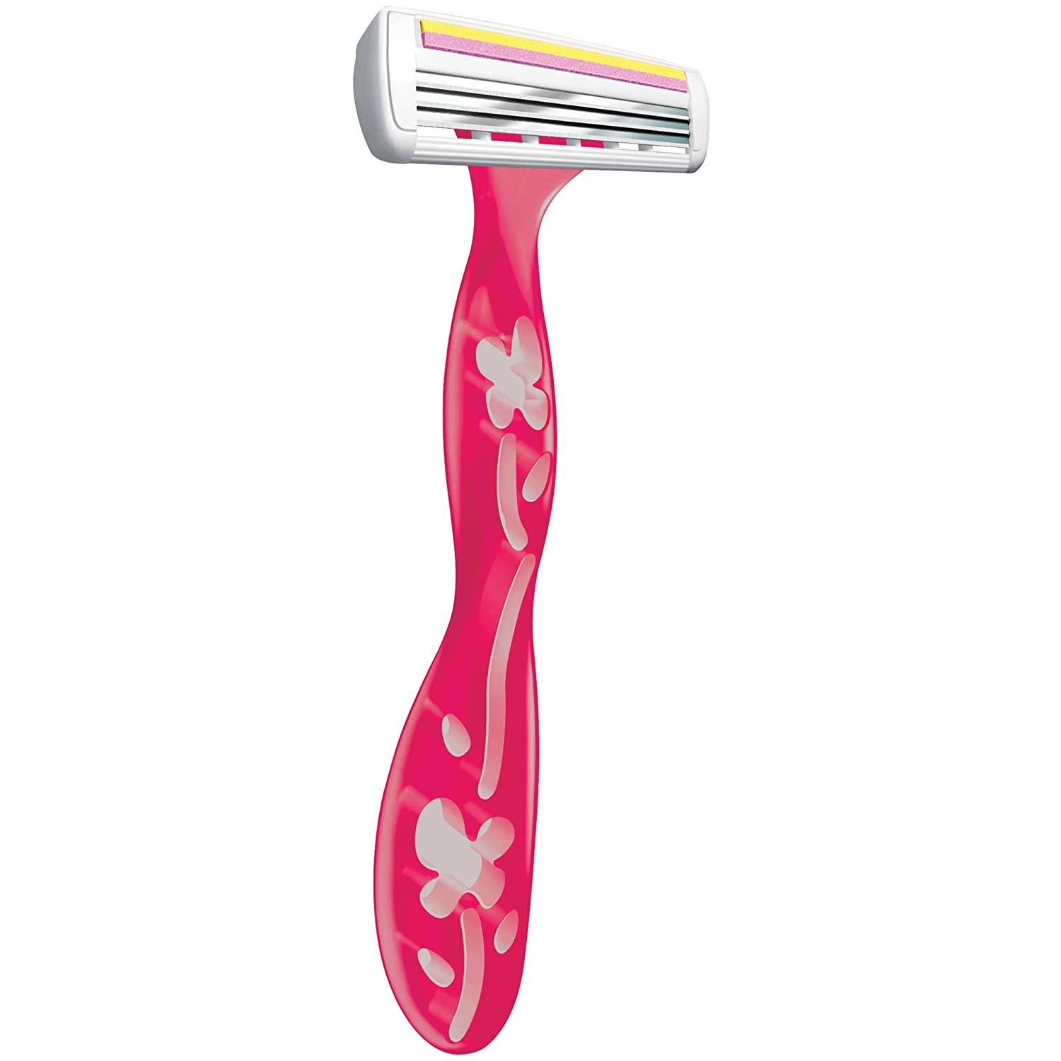 BIC Soleil Simply Smooth Women's Disposable Razors - 3 Blades, Moisture ...
