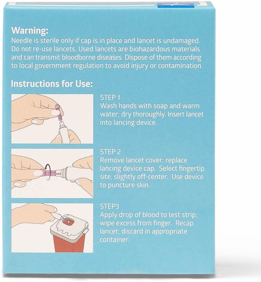 Medline General Purpose Lancet 30G Box of 100 - Compatible with Most ...