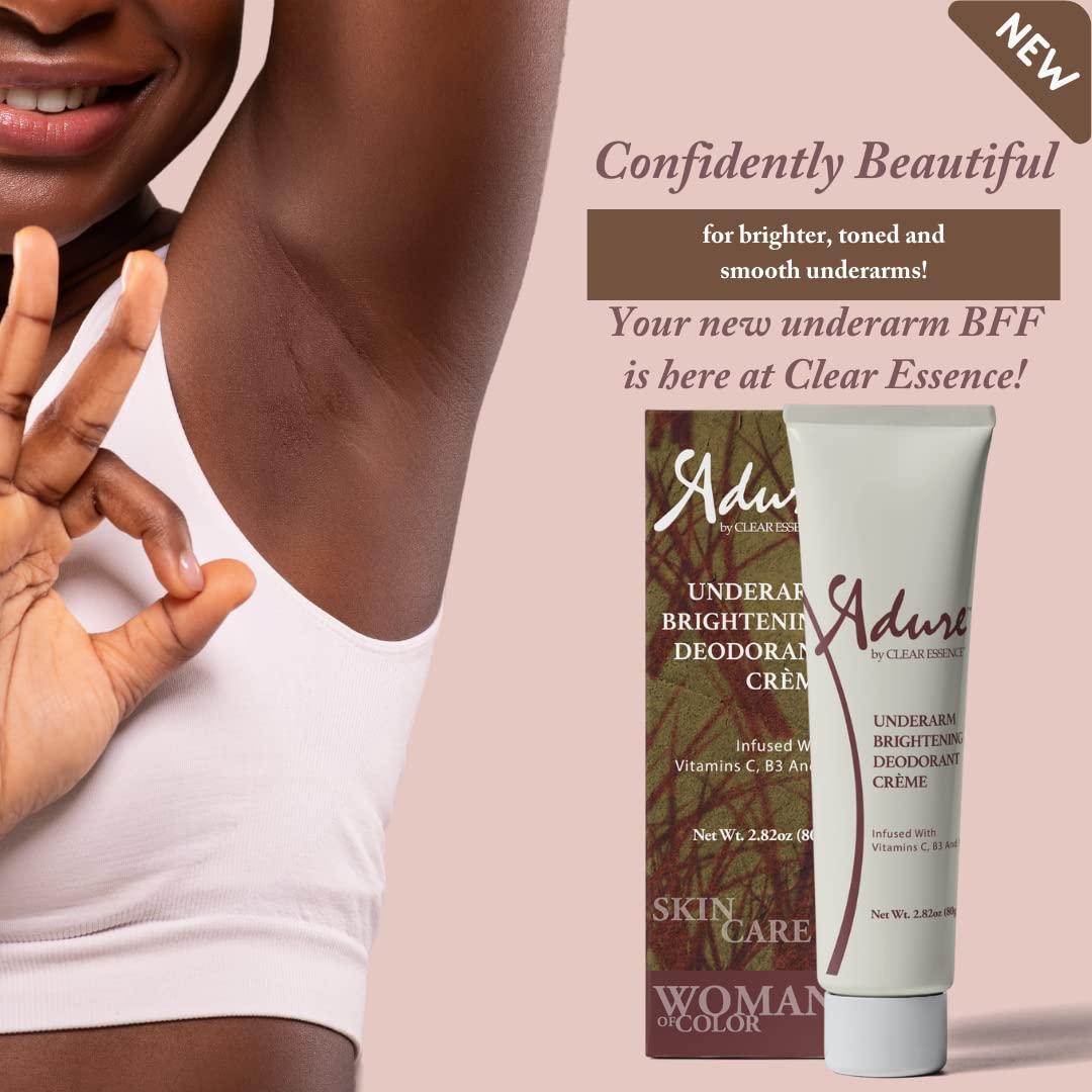 Clear Essence Adure Underarm Brightening Deodorant Cream - Dark Spot ...