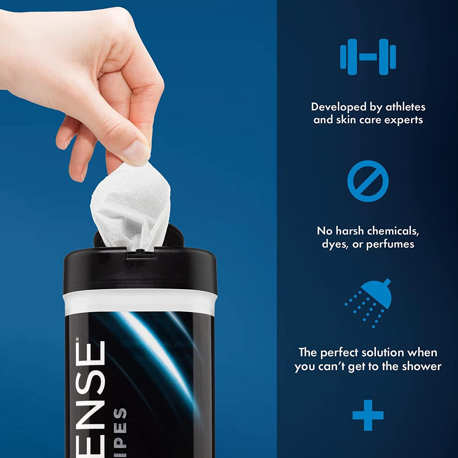 Defense Soap Tea Tree Body Wipes (40 Count) - Wrestler-Designed Skin ...