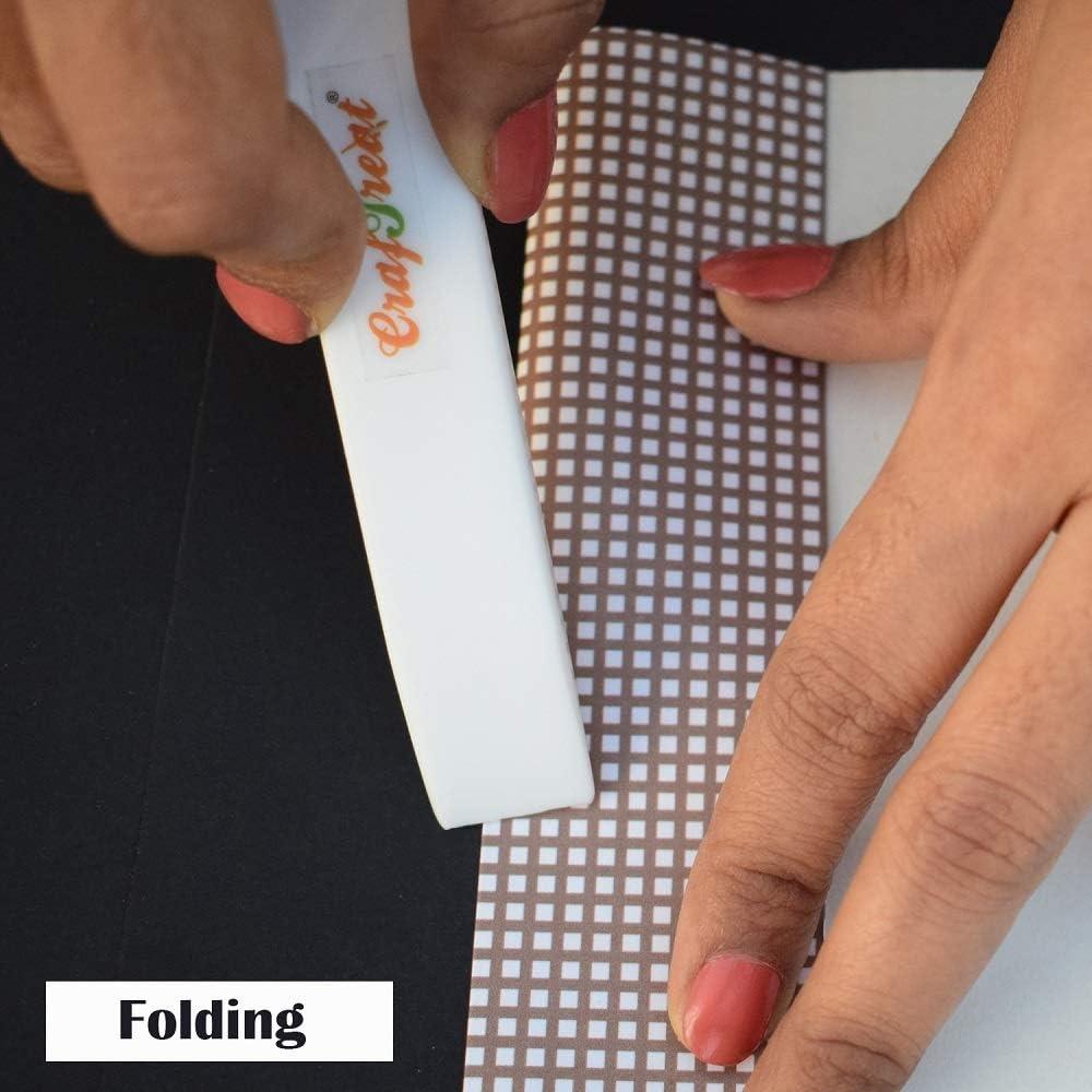 CrafTreat Teflon Bone Folder and Scoring Tool - Paper Crafting, Origami ...