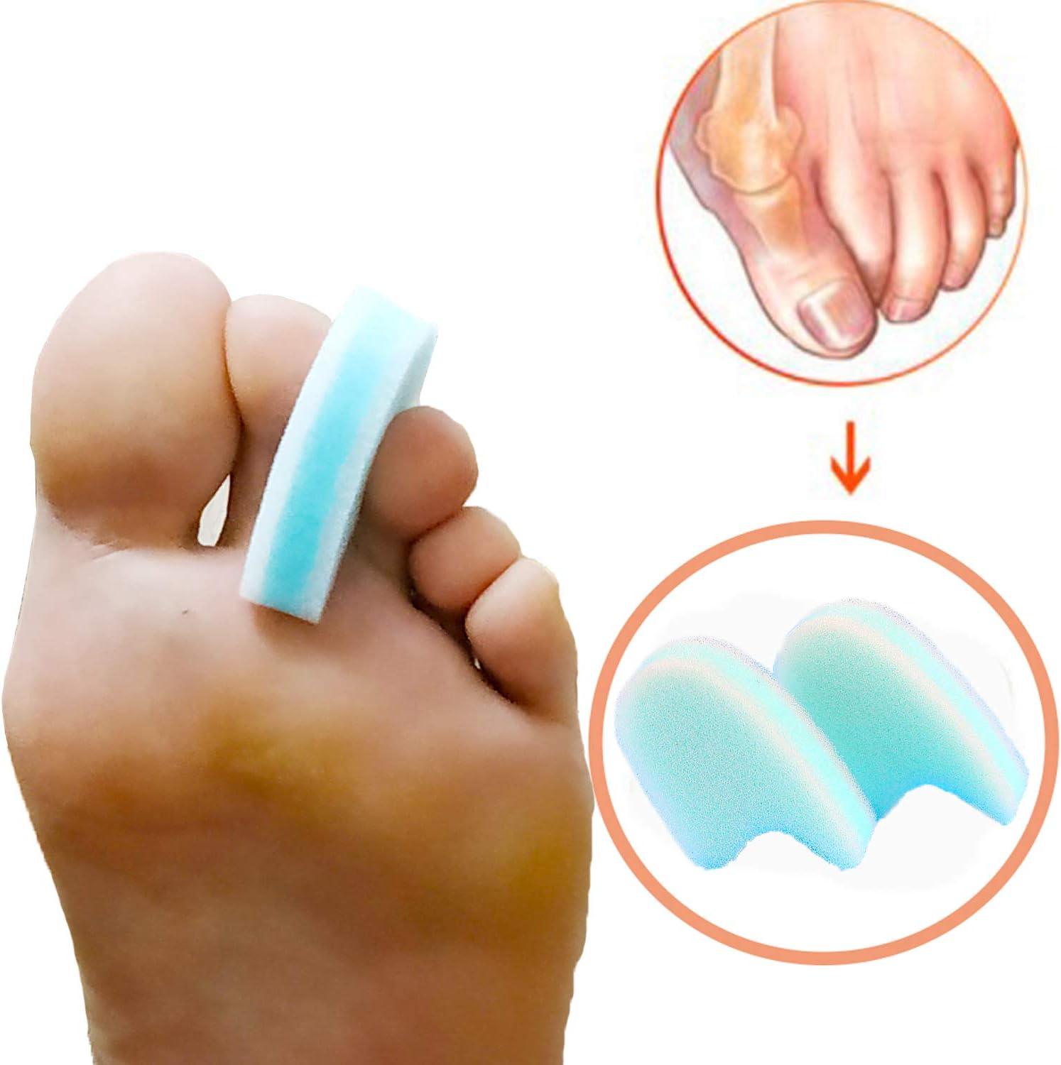 Mcvcoyh 3-Layer Foam Toe Spacer & Bunion Corrector - 8 PC Set for ...