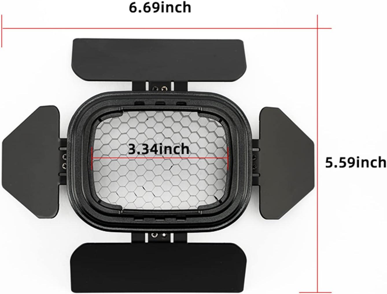 Godox BD-07 Barn Door Flash Light Modifier for AD200Pro - Detachable ...